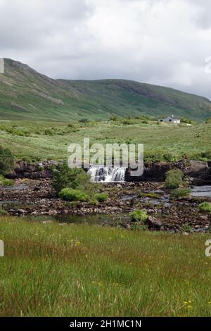 Aasleagh Falls is a waterfall located in County Mayo, Ireland on the ...