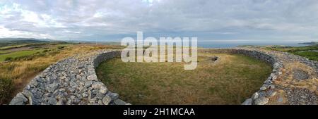 Knockdrum Iron Age stone fort, souterrain entrance, near ...