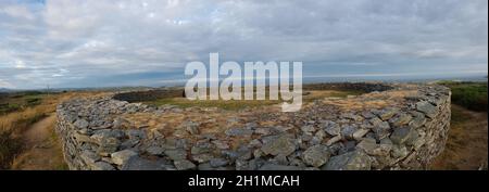 Knockdrum Iron Age stone fort, souterrain entrance, near ...