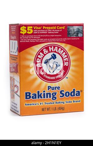 WETZLAR, GERMANY 2020-09-05: Campbell's condensed tomato soup can. The ...