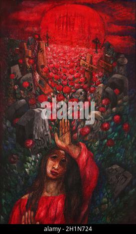 Mary Magdalene on Easter morning, high altar, altar of women by Sieger ...