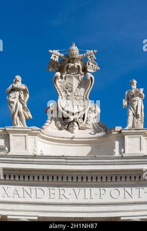 The coats of arms of the Holy See and Vatican City State sign symbol ...