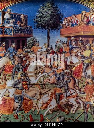 A Tournament Contest. Unknown Stock Photo - Alamy