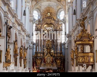 Baroque High Altar of Pfarrkirche Saint Peter Created by Nikolaus ...