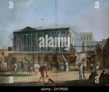 View of Calcutta, 18th century Stock Photo - Alamy