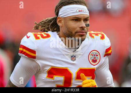 Kansas City Chiefs' Tyrann Mathieu arrives for the NFL Super Bowl 54 ...
