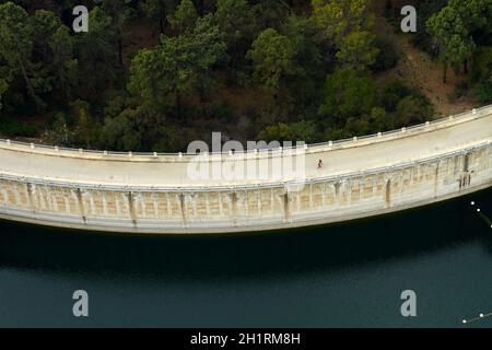 Mulholland Dam, Hollywood Reservoir, California, USA Stock Photo - Alamy