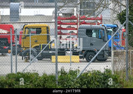 MAN-Werk in Steyr, Oberösterreich, Österreich, Europa - MAN factory in ...