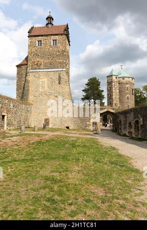 Stolpen, Germany - September 24, 2020 : 12th century medieval Stolpen ...