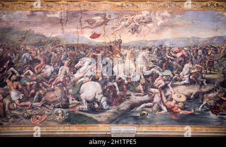 Battle of Constantine against Maxentius (Battle of Milvian Bridge). It ...