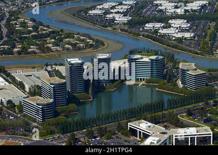 Oracle Corporation campus building, Redwood Shores California Stock ...