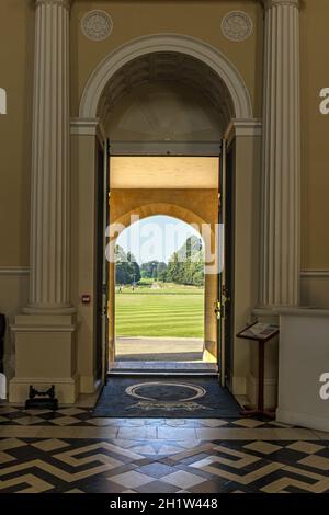 Great Hall of Syon House, London home of the Dukes of Northumberland ...