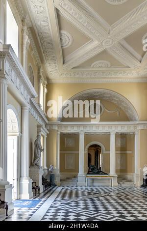 Great Hall of Syon House, London home of the Dukes of Northumberland ...