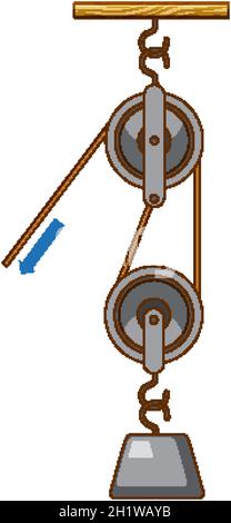 Wheel and axle science experiment illustration Stock Vector Image & Art ...