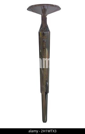 Barcelona 92 Olympic torch replica. Isolated Stock Photo - Alamy