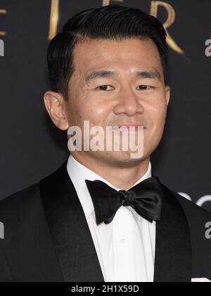 Ronny Chieng arrives at the premiere of "Eternals" on Monday, Oct. 18 ...