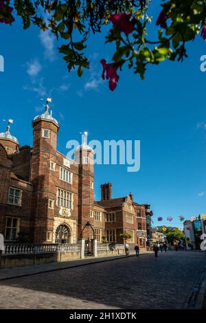Guildford, October 6th 2021: GV of Guildford town centre Stock Photo ...