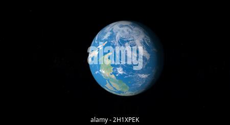 Ancient Pannotia continent in earth planet Stock Photo - Alamy