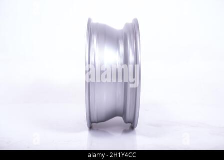 BMW Alpina silver classic alloy wheel,close up,selective focus Stock ...