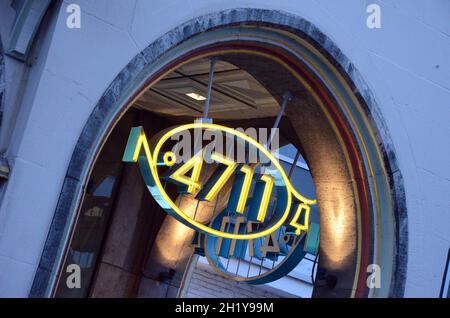 4711 - Eau de Cologne - Headquarters with logo in the Glockengasse ...