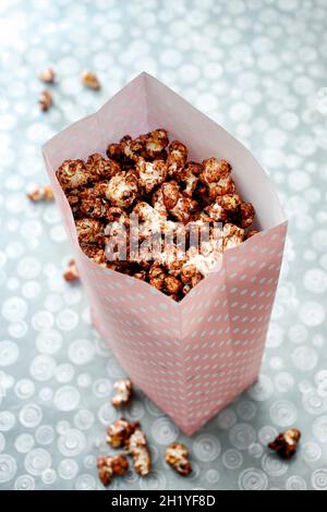 Popcorn with oreo biscuit coating Stock Photo - Alamy
