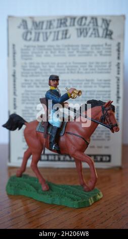 american civil war toy soldier with flag gettysburg battle model near ...