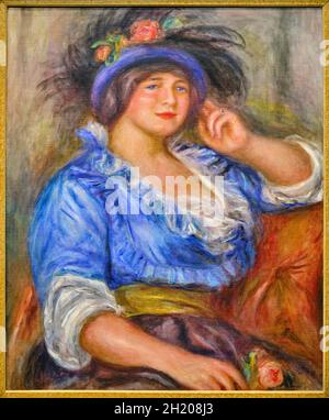 France, Paris, Orsay museum, Colonna Romano, Pierre Auguste Renoir ...