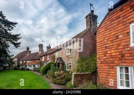 Hellingly, October 19th 2021: The centre of Hellingly village in East ...