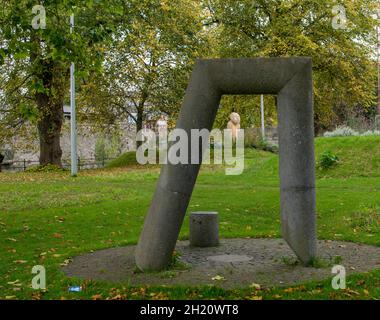 Urban street architecture, monuments, urban decorations in Limerick ...
