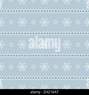 Seamless pattern with white snowflakes and stars on gold background ...