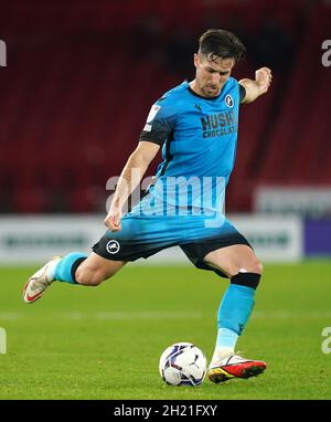 Ryan Leonard of Sheffield Utd during the Sky Bet Championship match at ...