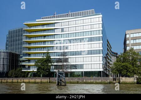 Office building, Riverbank House, 2 Swan Lane, London, EC4R ...