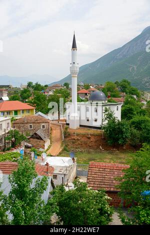 Mosque, Bicaj, Kukes, Albania, Kukës Stock Photo - Alamy