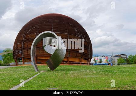 CERN Visitor Centre, near Geneva, Switzerland Stock Photo - Alamy