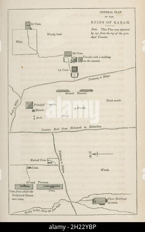 This drawing by Frederick Catherwood, published in John Lloyd Stephens ...