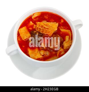 Callos Madrilena Tripe Madrid style recipe from spain Tapas Stock Photo ...
