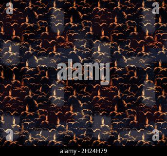 modern mixed print pattern, textile design Stock Photo - Alamy