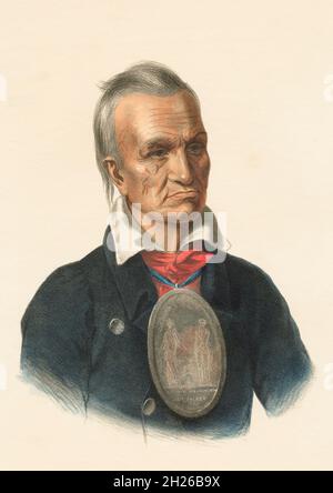 Red Jacket, also known as Otetiani in his youth and later as ...