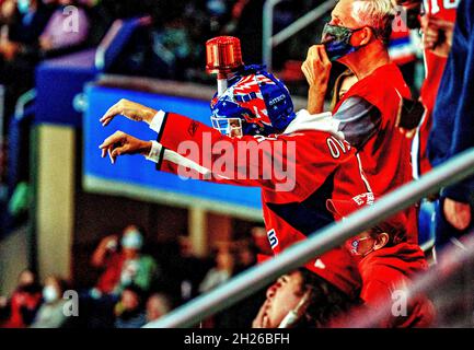 Washington Capitals left wing Alex Ovechkin (8) in action during the ...