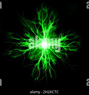 Plasma pure energy and power of green electrical electricity Stock ...