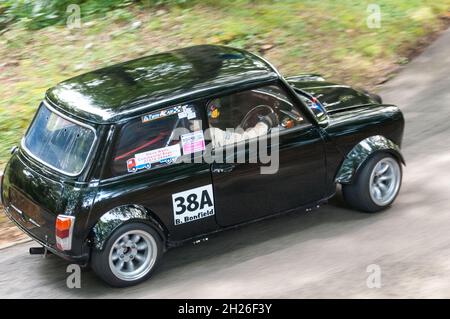 Modified Austin Mini Cooper racing car Stock Photo - Alamy