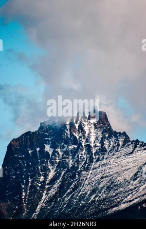 Astonishing view of the Alps from Gran Paradiso Natural Reservation in ...
