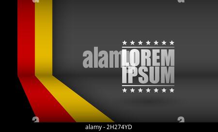 German background design. Germany national traditional symbols Stock ...