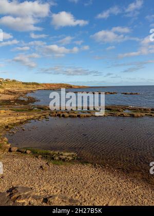 The Coastline of Cellardyke which is a small town right on the coast ...