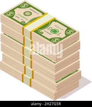 dollars bunch design Stock Vector Image & Art - Alamy