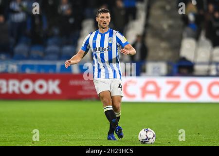 Matty Pearson #4 of Huddersfield Town during the Sky Bet Championship ...