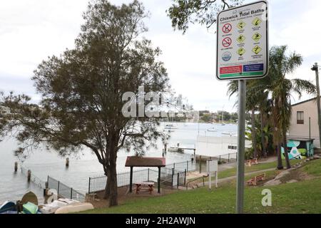 Chiswick Tidal Baths, Chiswick, Sydney, NSW, Australia Stock Photo - Alamy