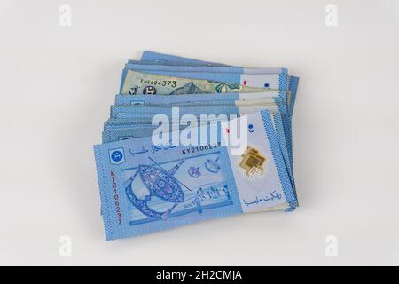 stack of the Malaysia Ringgit Stock Photo - Alamy