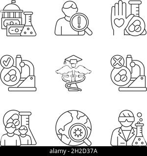 Clinical Study Icon Set and Web Header Banners Stock Vector Image & Art ...