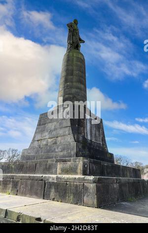 Sutherland Monument, located at the top of Tittensor Hill, Trentham ...